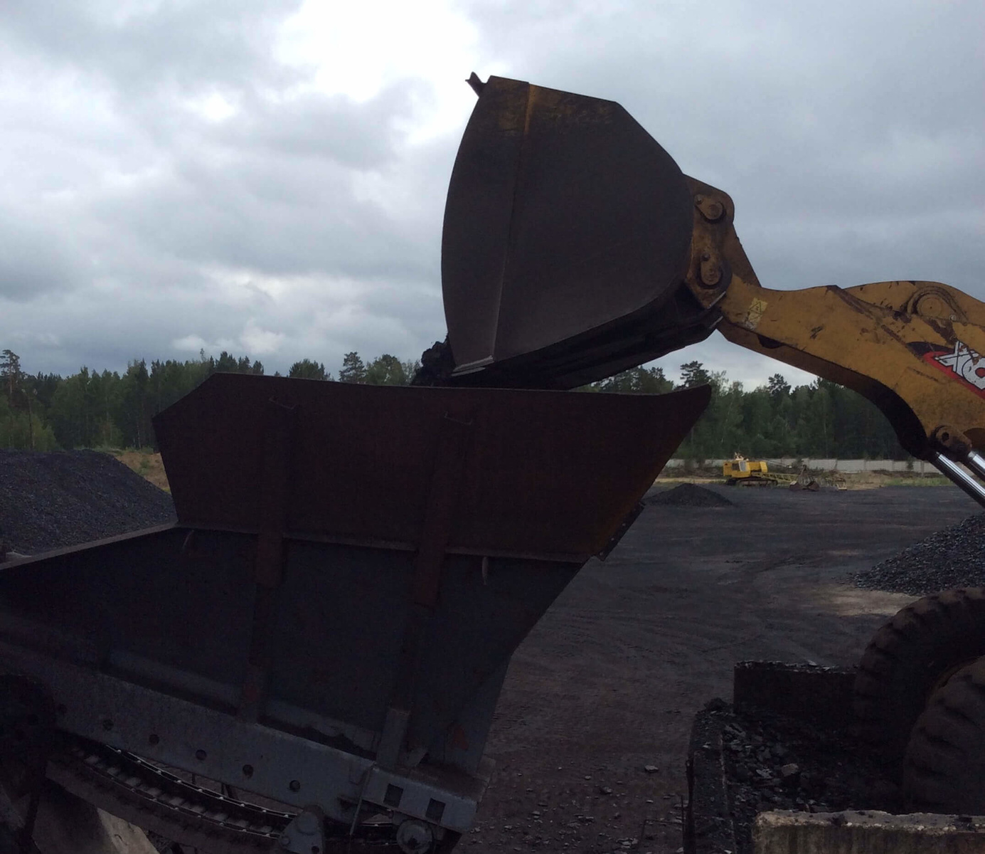 Coal. Sorting and storage. | EKC.AG